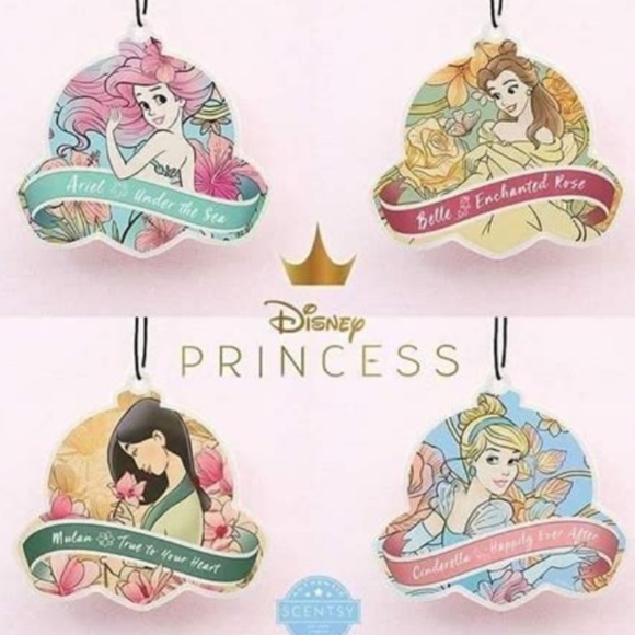 Disney | Other | Disney Princess Scented Air Freshener For Your Car ...